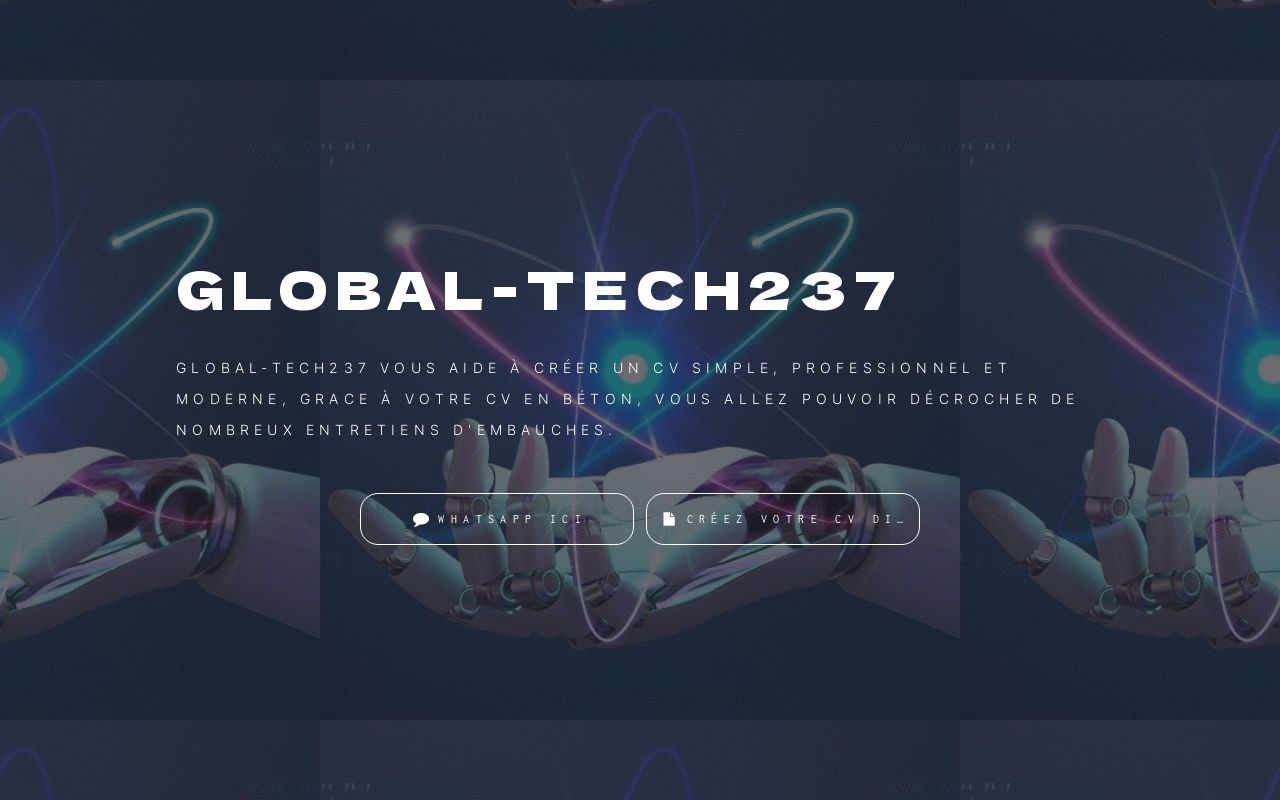 CV BY GLOBAL-TECH237